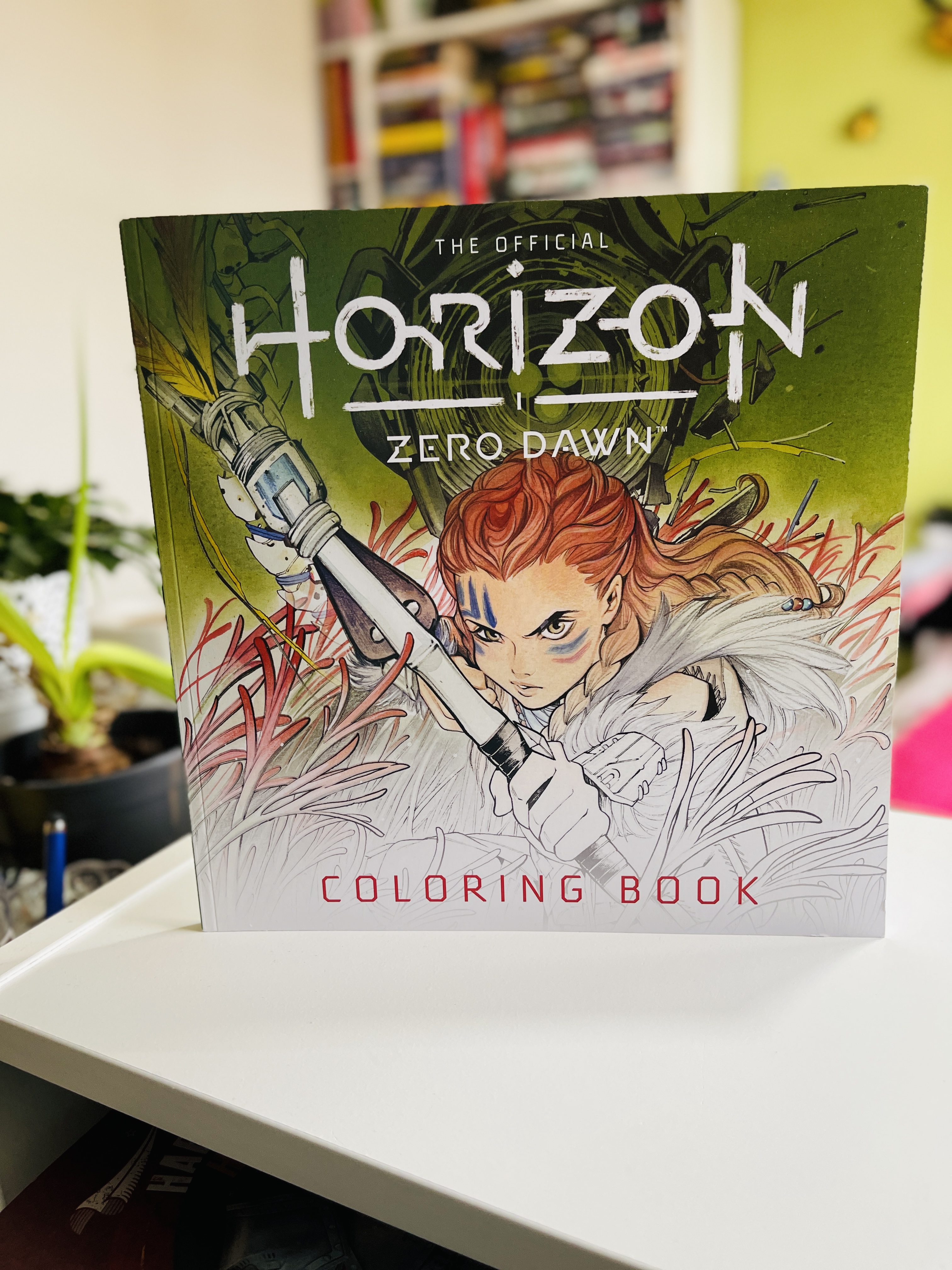 Horizon Zero Dawn Colouring Book @ComicsTitan @kellyalacey #bookblogger ...