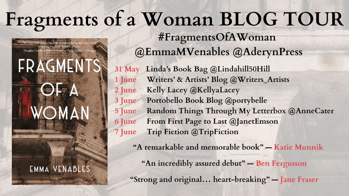 #BookReview Fragments of a Woman by Emma Venables @AderynPress ...