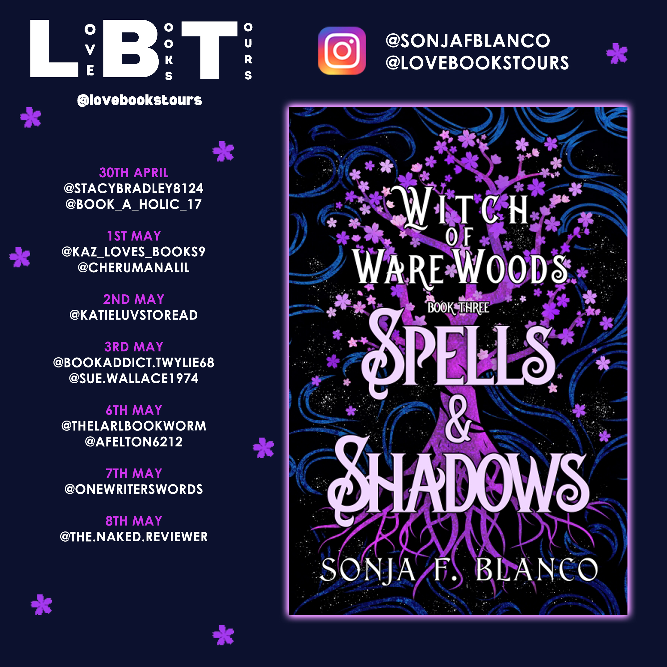 COMING SOON – #Virtualbooktour |Spells and Shadows by Sonja F Blanco ...
