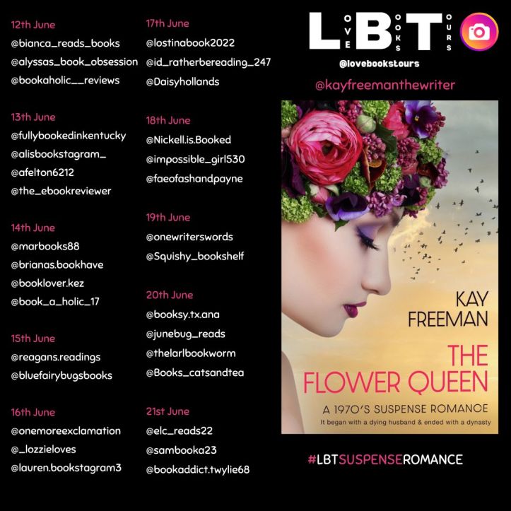 Follow the #Virtualbooktour for The Flower Queen by Kay Freeman ...