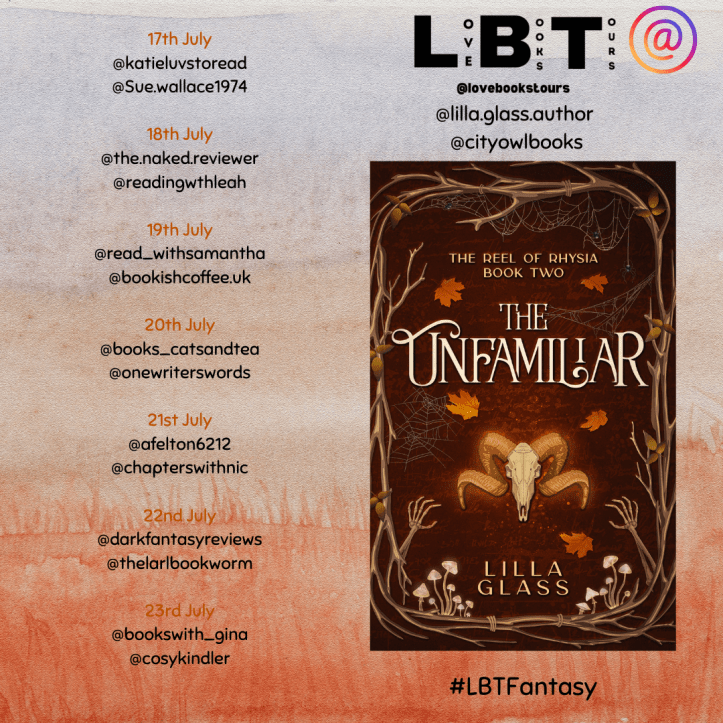 Follow the #Virtualbooktour for The Unfamiliar by Lilla Glass | Proudly ...
