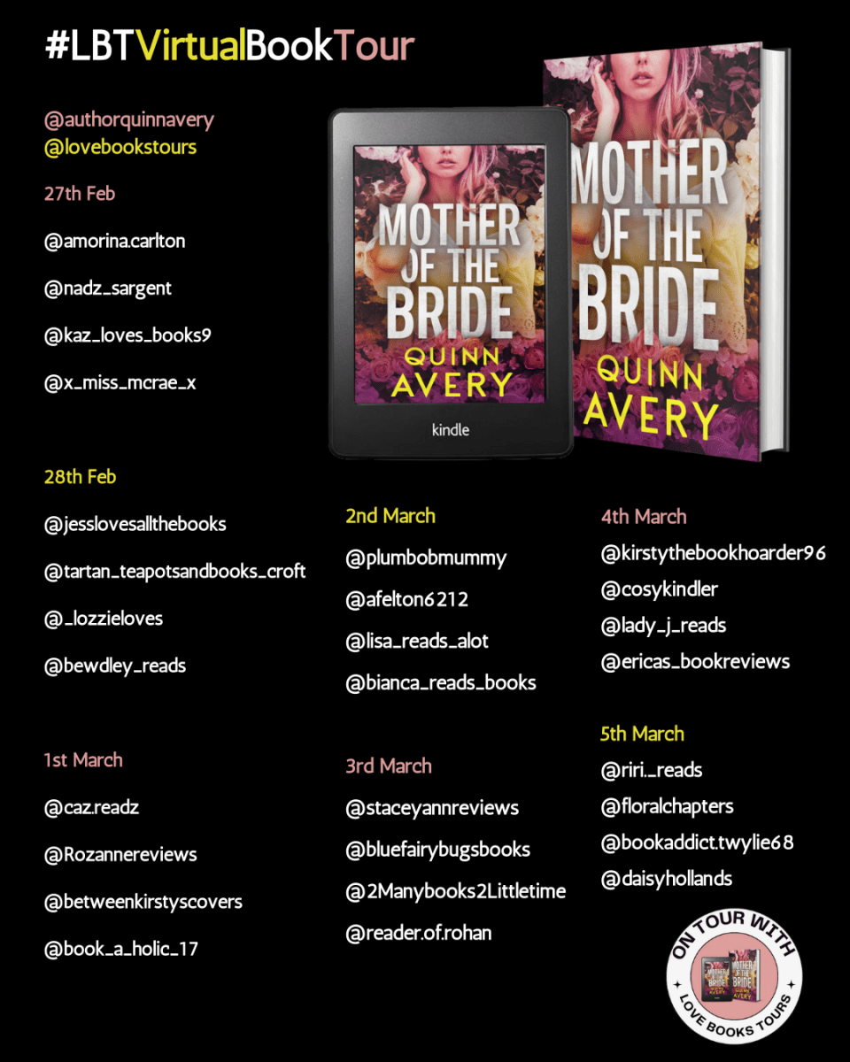 Follow the #Virtualbooktour for Mother of the Bride by Quinn Avery | Proudly organised by ...