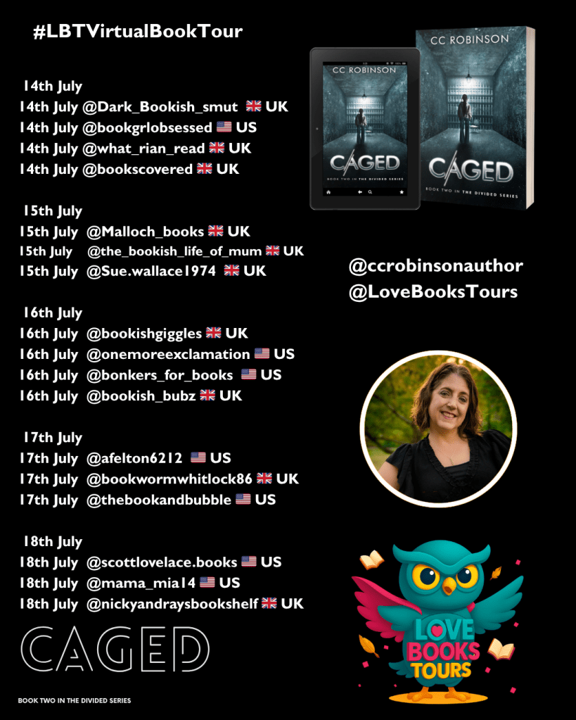 Caged (Book 2 in the Divided Series) Proudly organised by ...