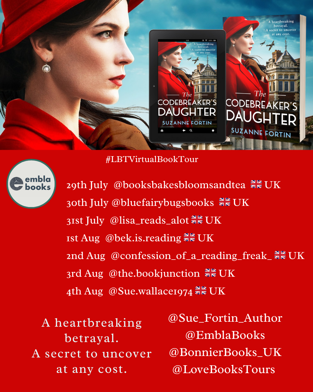 The Codebreaker’s Daughter by Suzanne Fortin| Proudly organised by ...
