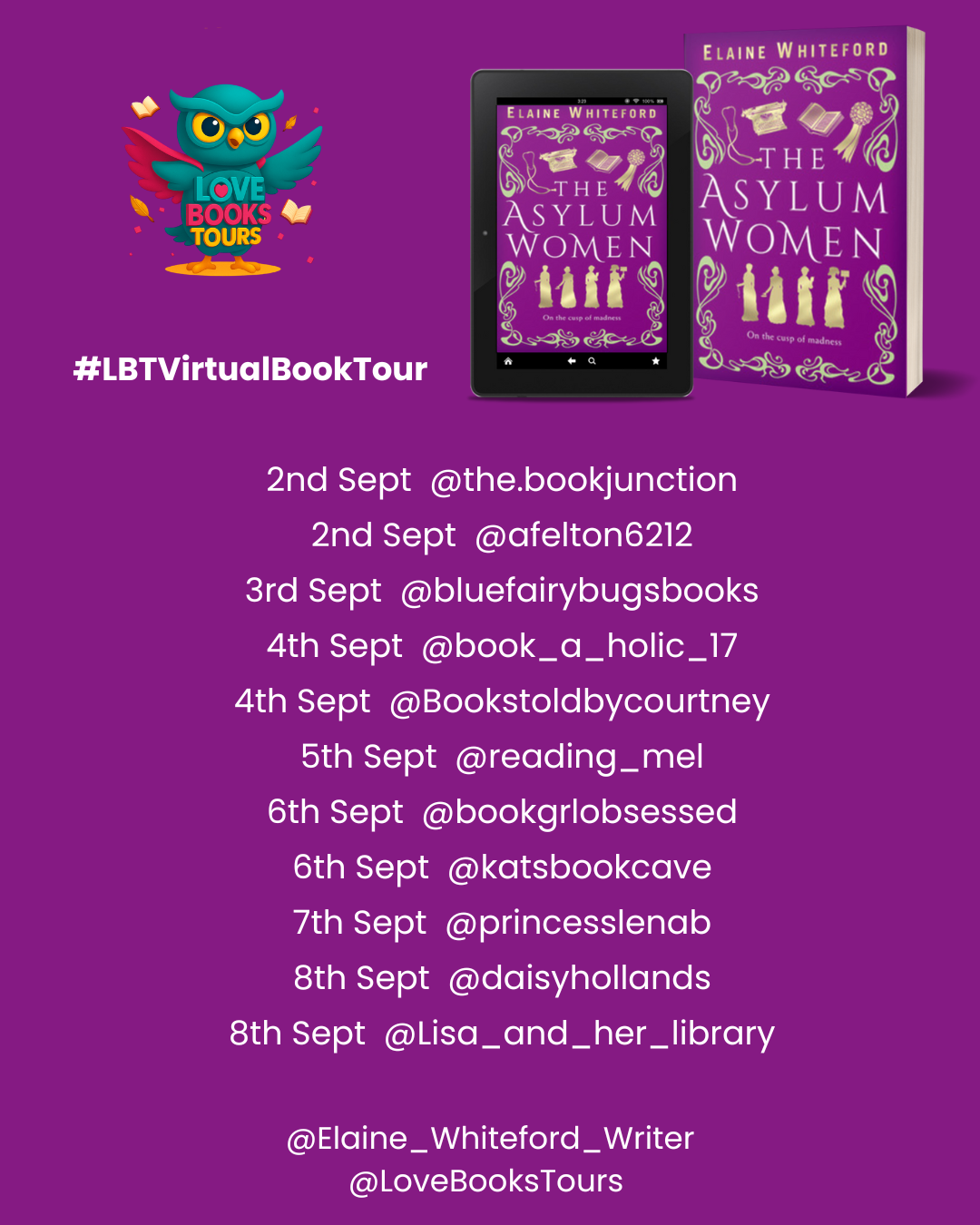 The Asylum Women by Elaine Whiteford| Proudly organised by ...