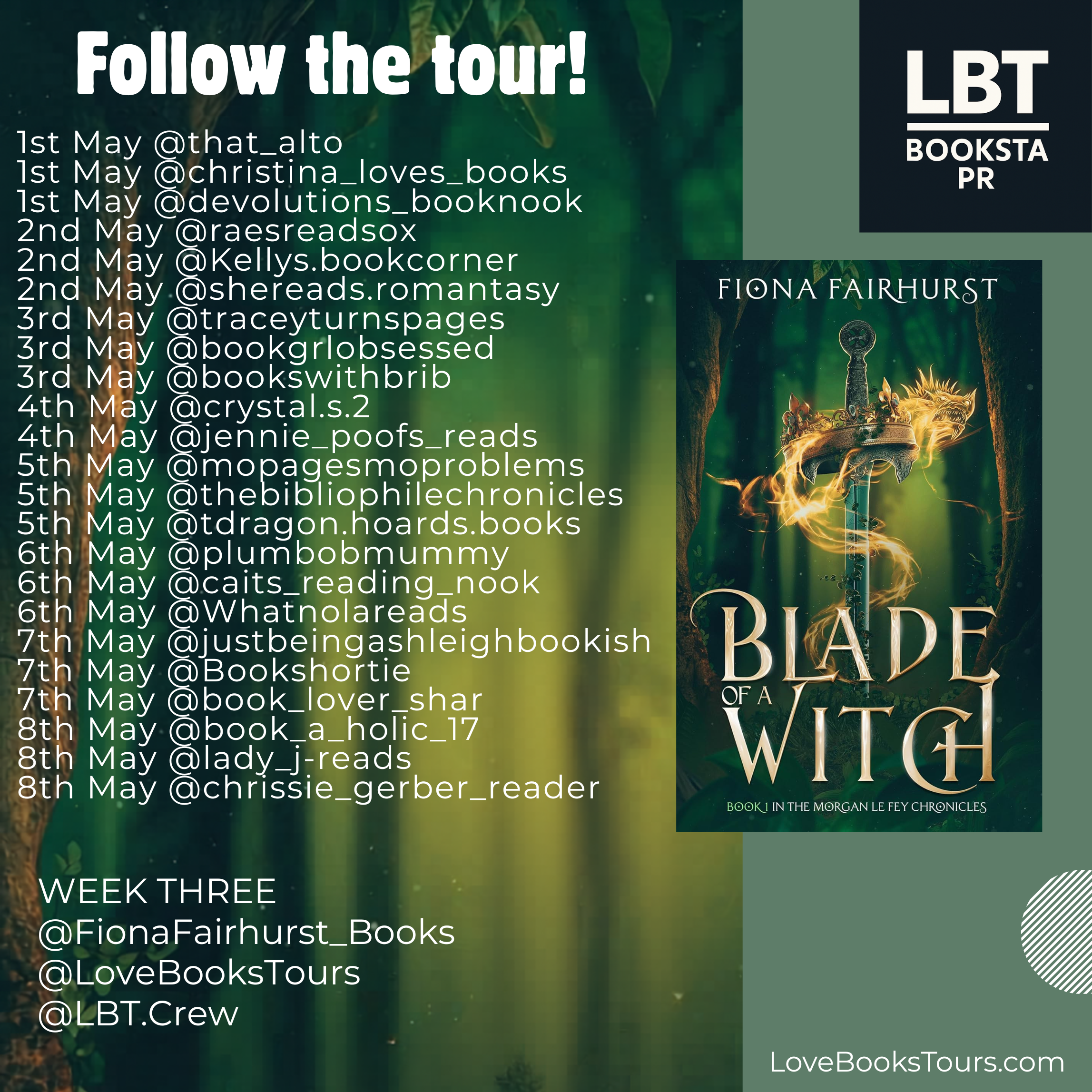 Coming Soon – Blade of a Witch by Fiona Fairhurst @LoveBooksTours # ...